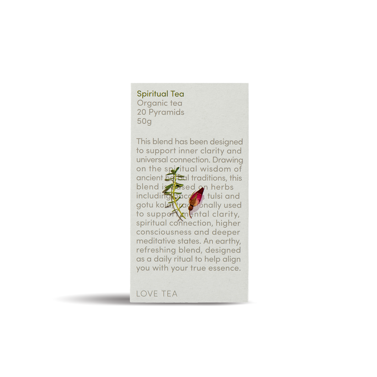 Spiritual Tea Pyramid Tea Bags – Rose Harvest