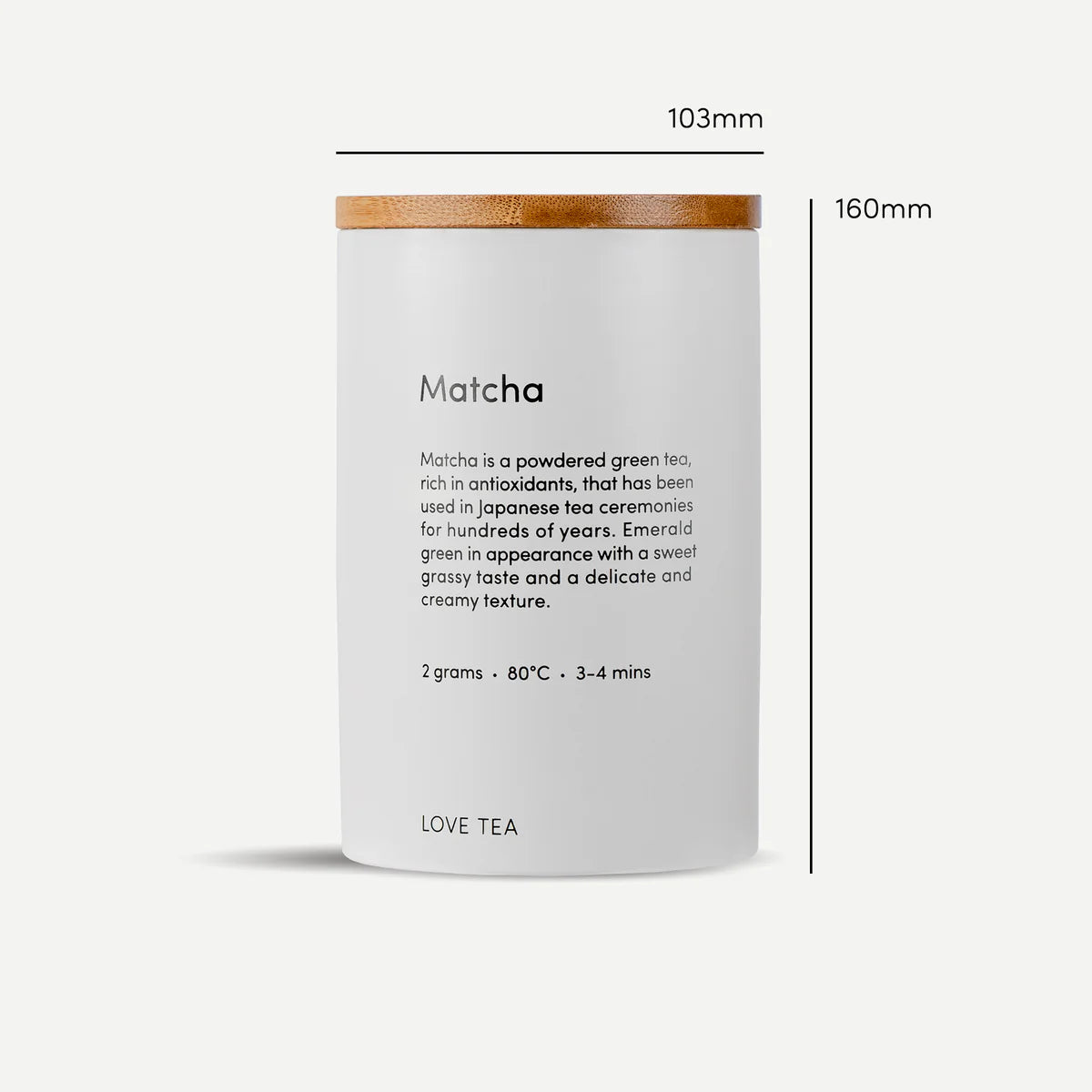 Matcha Tea 75g Canister – Rose Harvest